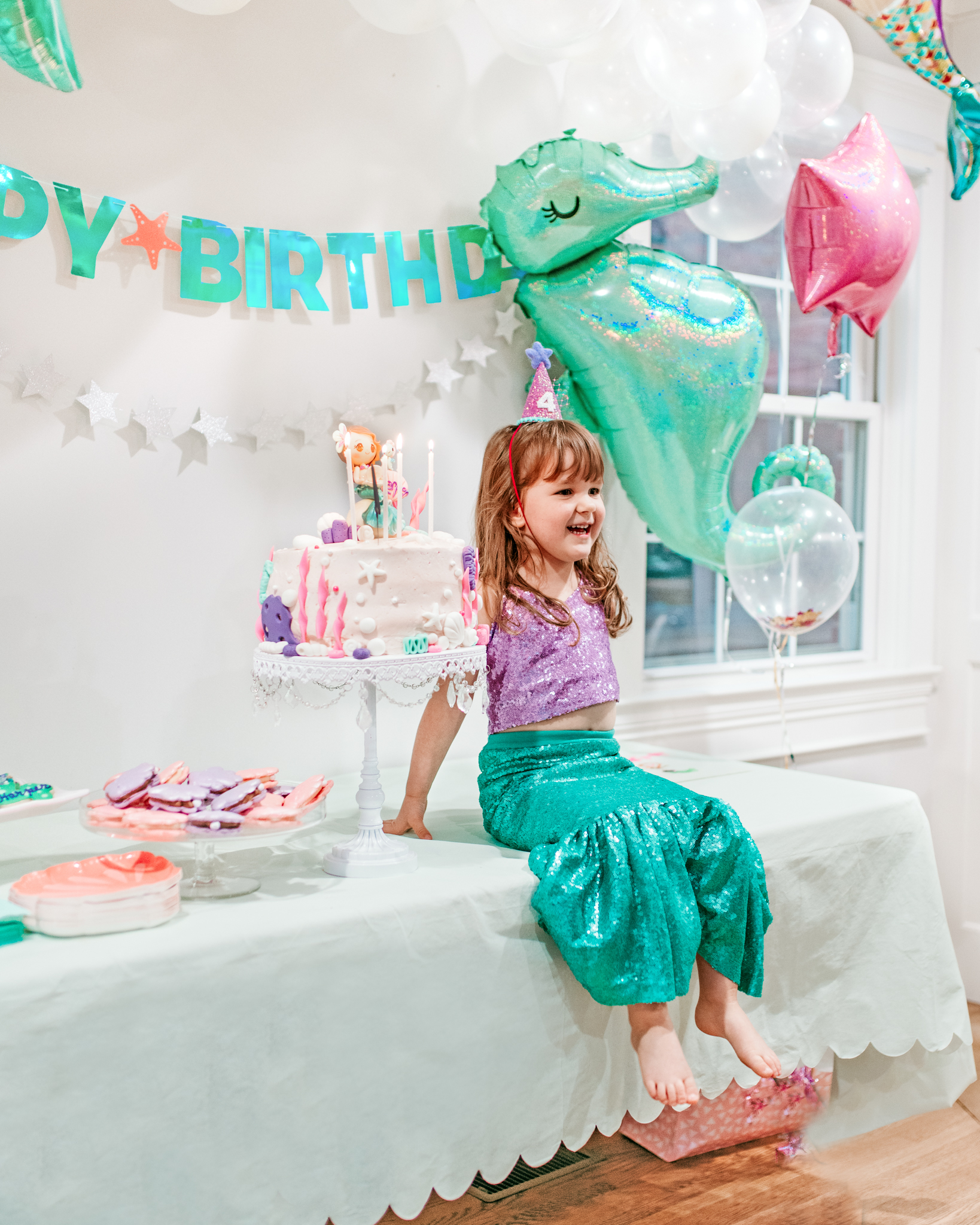 Mermaid Birthday Party » JessicaEtCetera.com | Lifestyle, Childhood ...