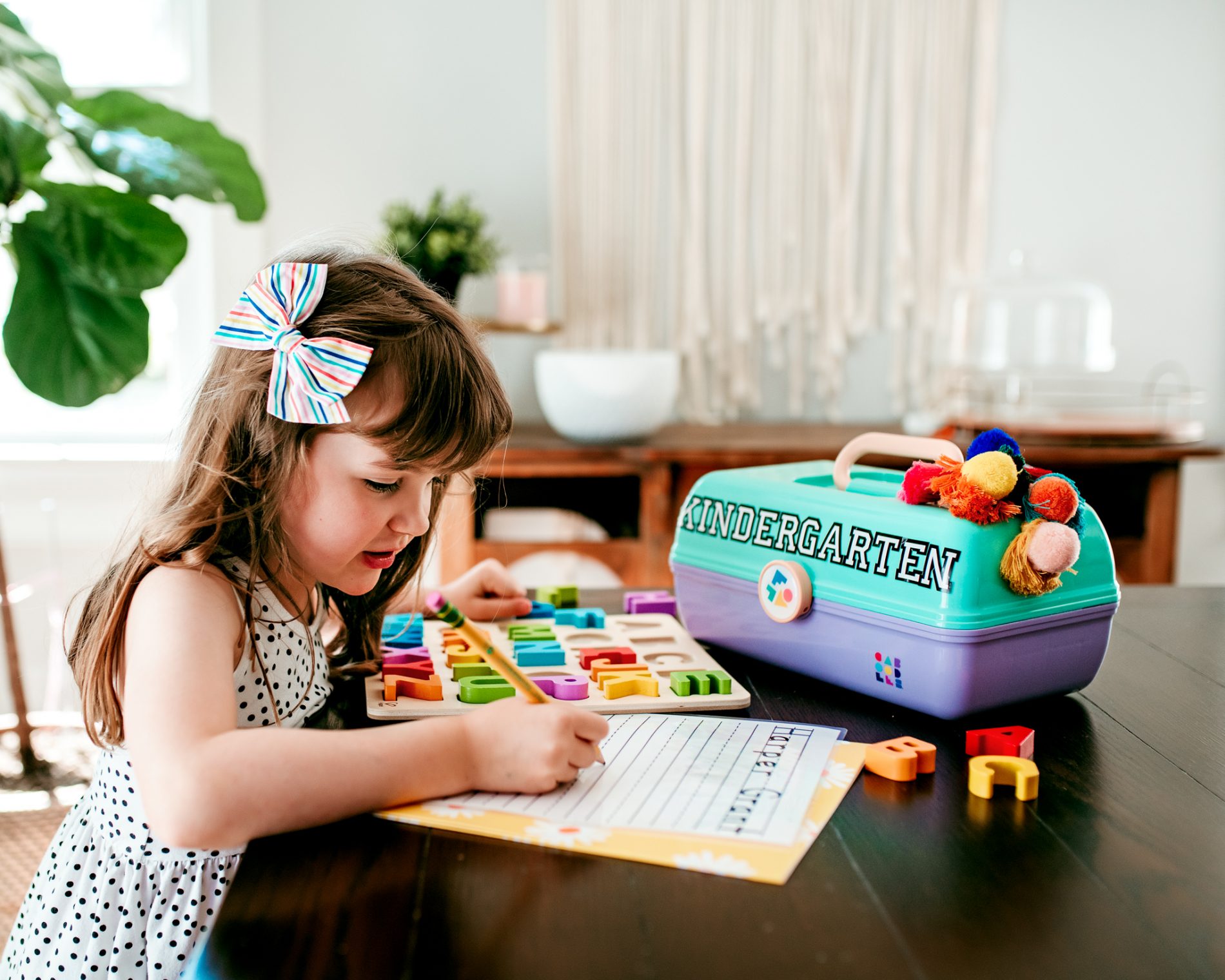 Remote Learning School Supplies Storage Kit » Kids Back To School