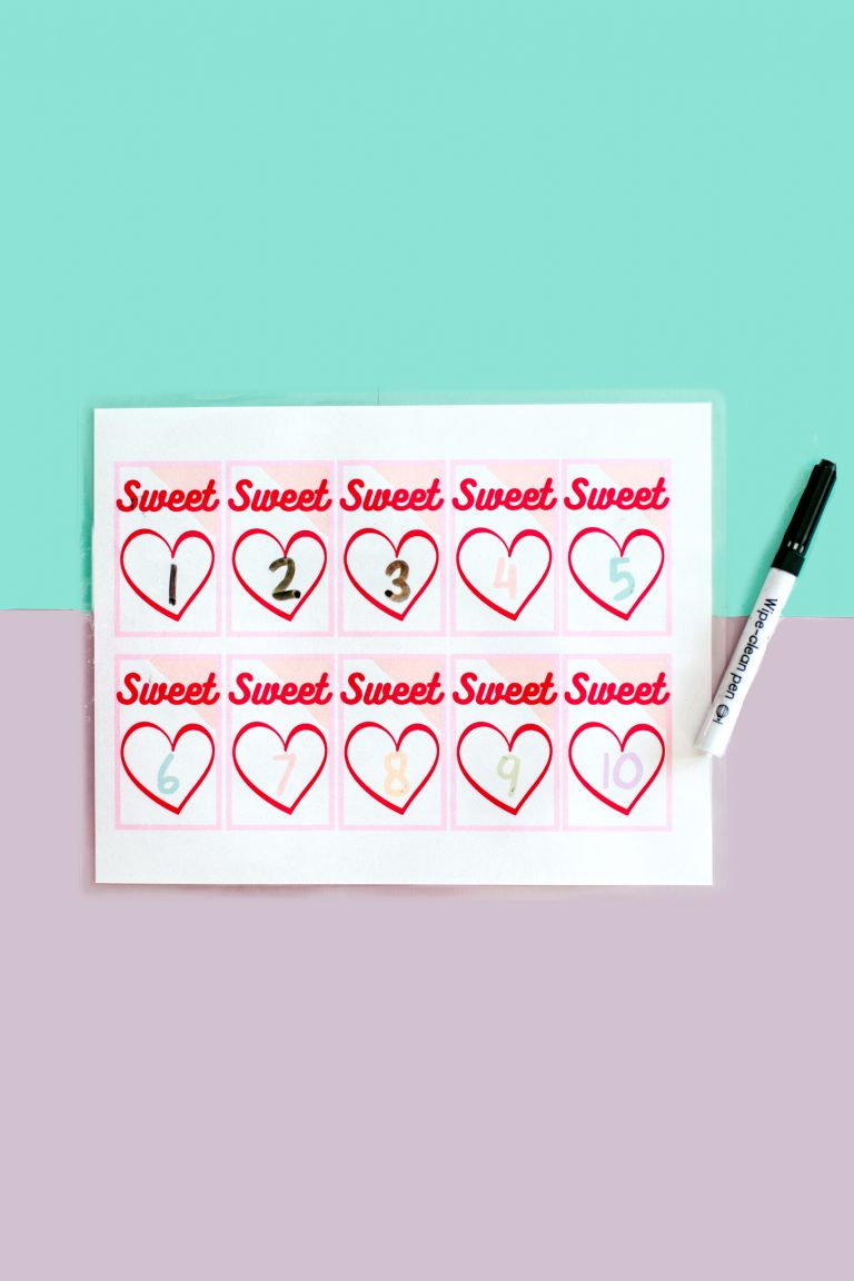 Valentine Math for Preschool and Kindergarten Activities » Crafts ...