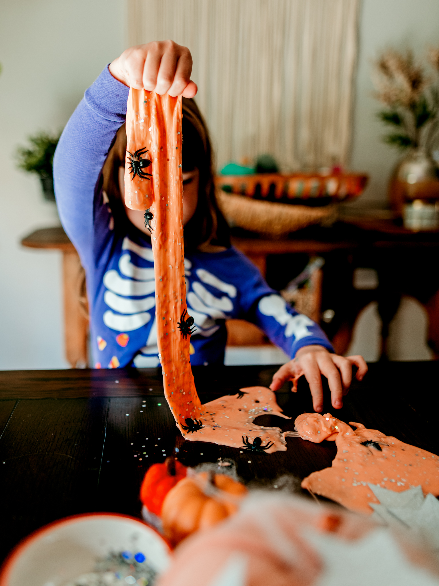 Halloween Slime Recipe » Halloween Kids Activity