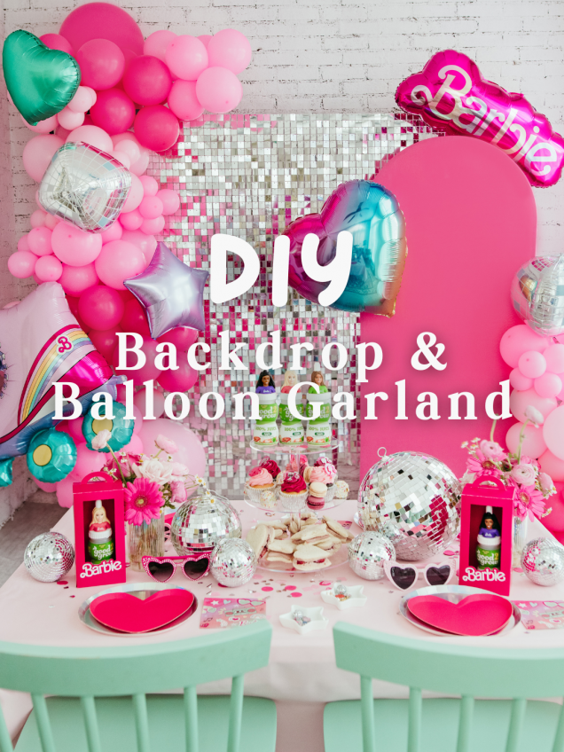 Party Backdrop Essentials & Step-by-Step Balloon Garland Tutorial ...